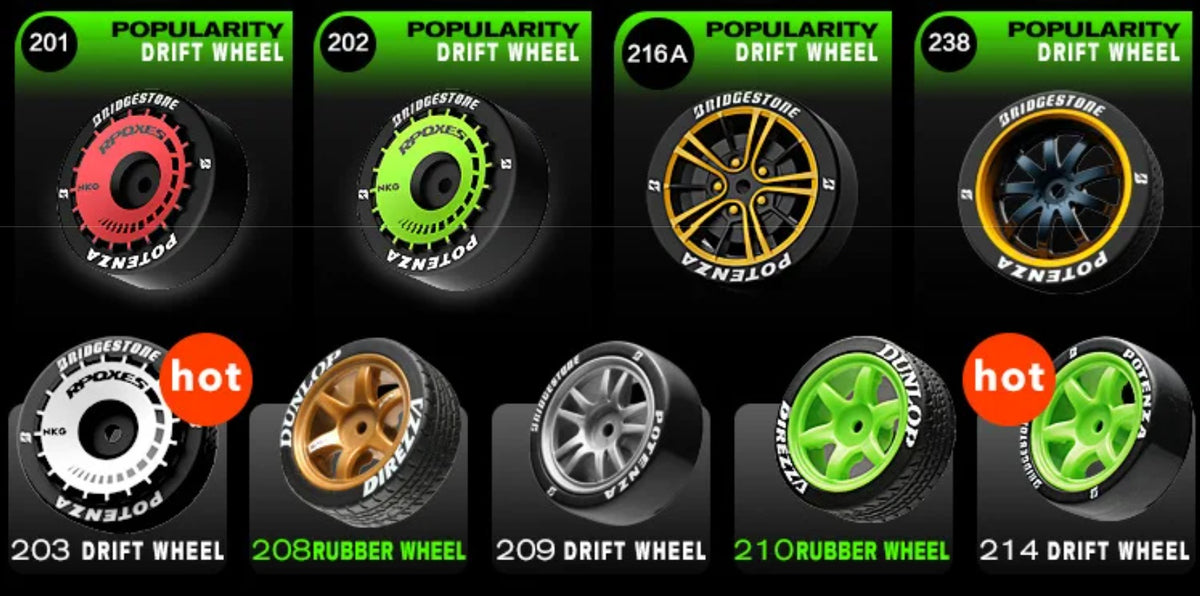 Kamtom Drift tires & High Speed Tires/ Tracks/ Barricades – Helicopter ...