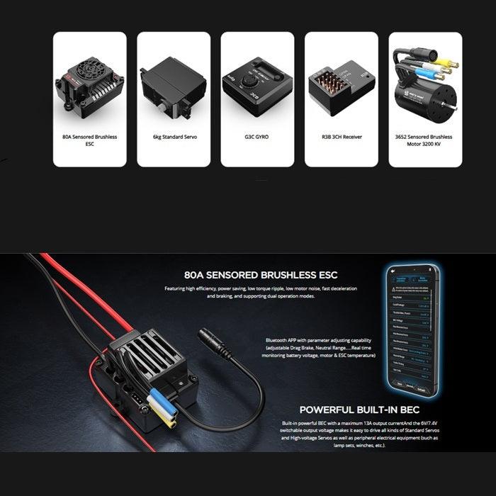 MJX Hypergo 10303DC ver Citroen C3 WRC 1:10 scale 4WD – Helicopter Smartfly