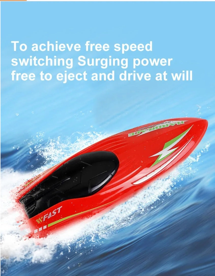 RH707 Mini High Speed RC Stunt Boat RH707 Electric Racing 2.4 G ...